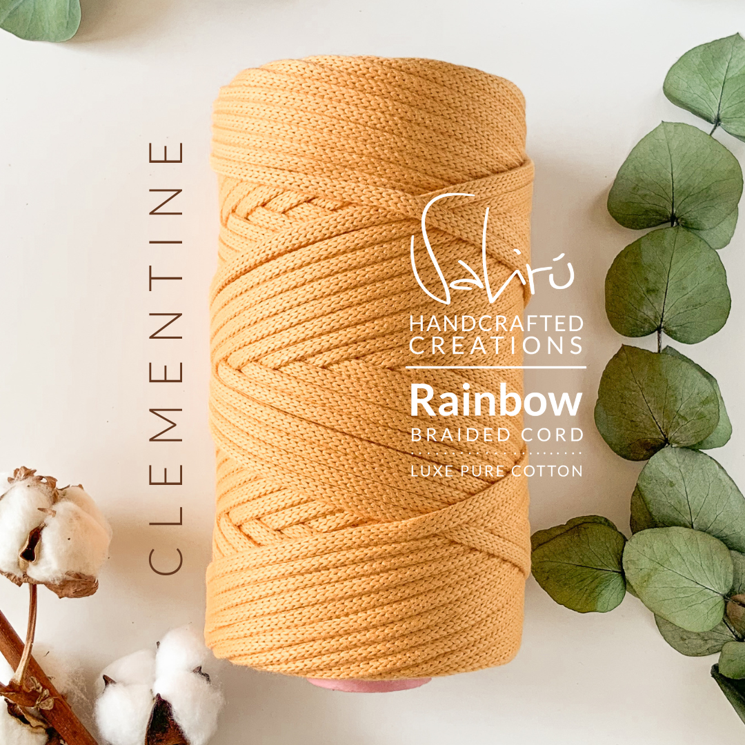 CLEMENTINE | Rainbow Braided Cord – VALIRU_handcrafted creations